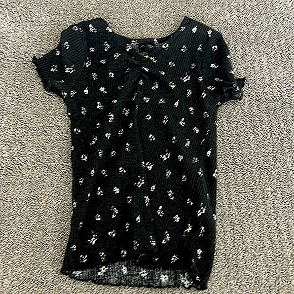 art class | Shirts & Tops | Target Art Class Floral Print Button Up ...